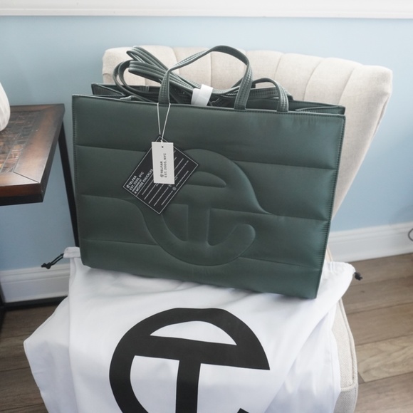 Telfar | Bags | Large Green Puff Telfar Bag | Poshmark